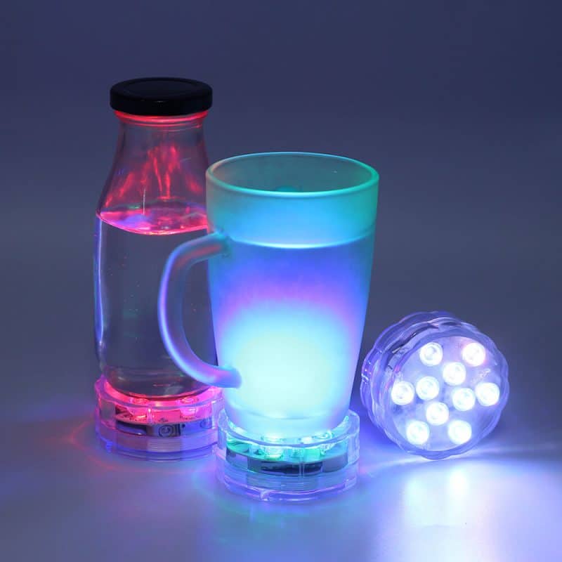 Remote Controlled LED Pool Light | Underwater Submersible Puck Light